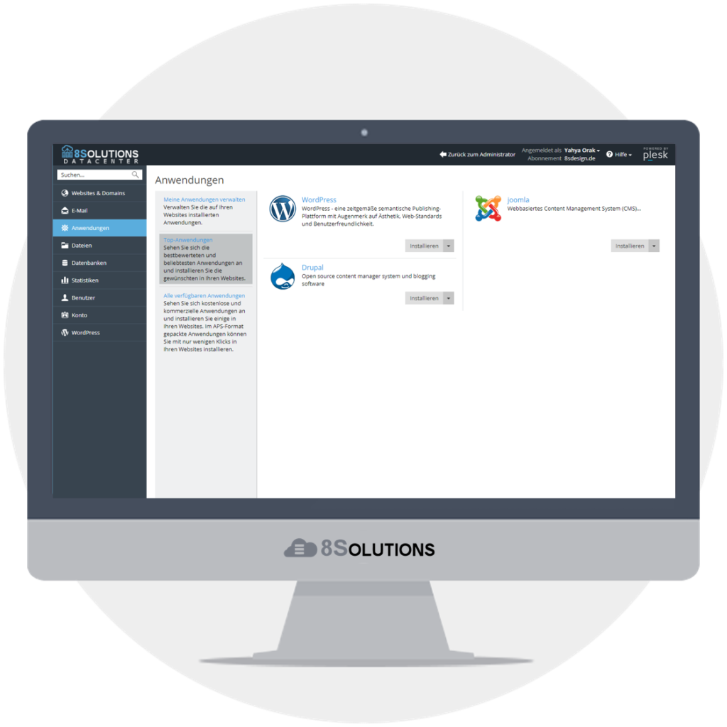 8solutions_plesk_one_click_app_install_autoupdate_wordpress_joomla ...